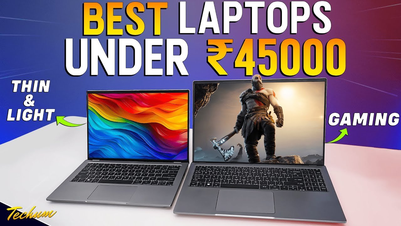 Best Laptop Under 45000 in India 2026: Top 7 Picks Tested