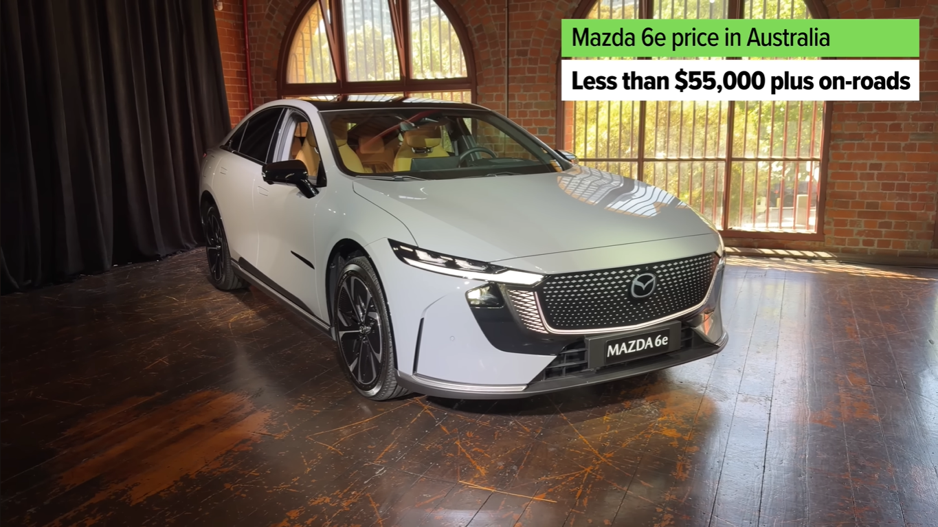 Mazda 6e Review 2025: Best-Looking EV Sedan Under $55K