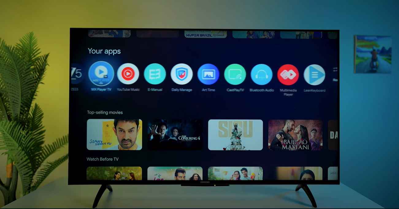 Coocaa 55" Mini LED TV: ₹32,999 for 120Hz Gaming + Dolby Vision